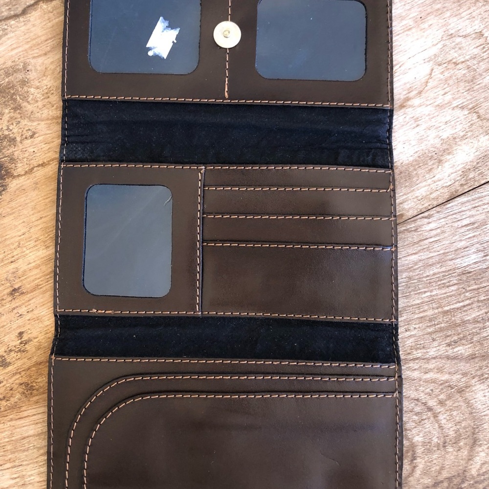 Pierre Balmain Paris Leather Trifold Wallet New - Gem